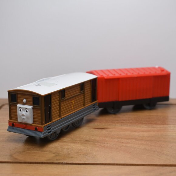 Thomas & Friends | Toys | Talking Toby Trackmaster Motorized Tender ...